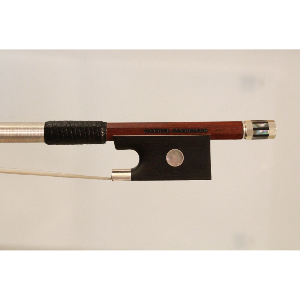 Texas Violin Shop - L'Archet Brasil Silver Plus Violin Bow